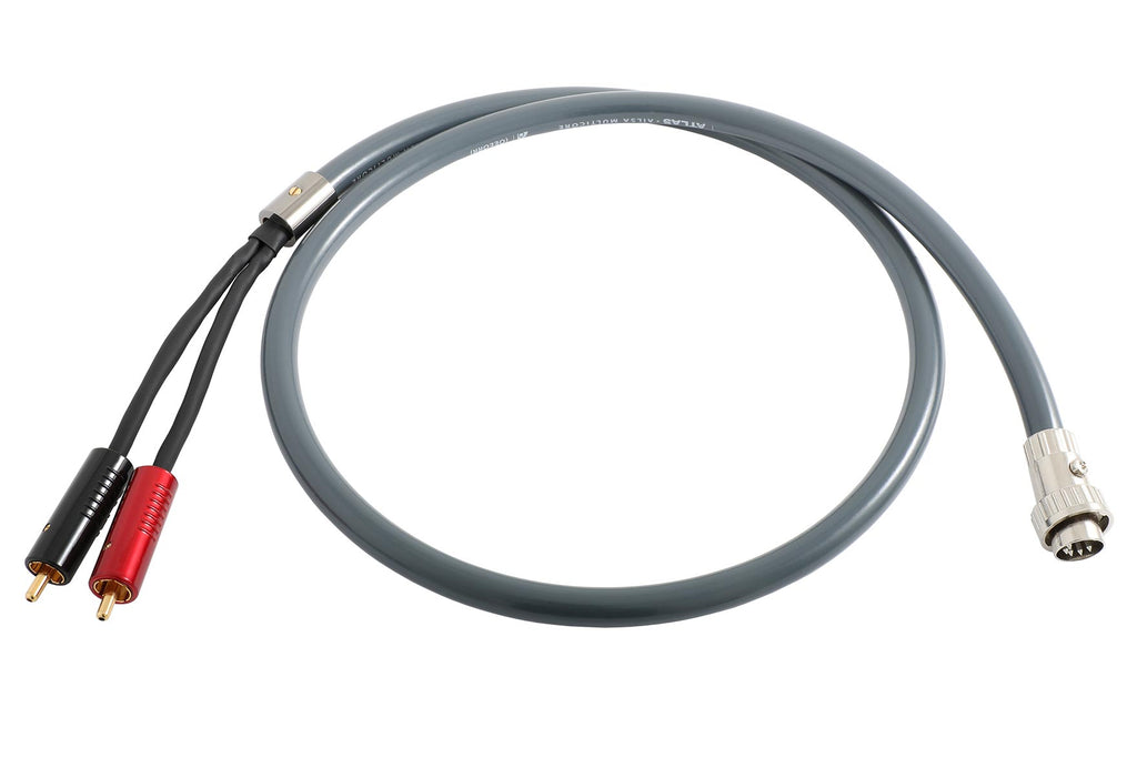 Atlas Ailsa DIN–Achromatic RCA 1:2 Cable – Groove Central