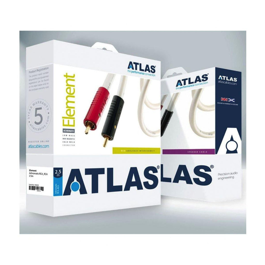 ATLAS Element Achromatic Stereo RCA Cables | Groove Central