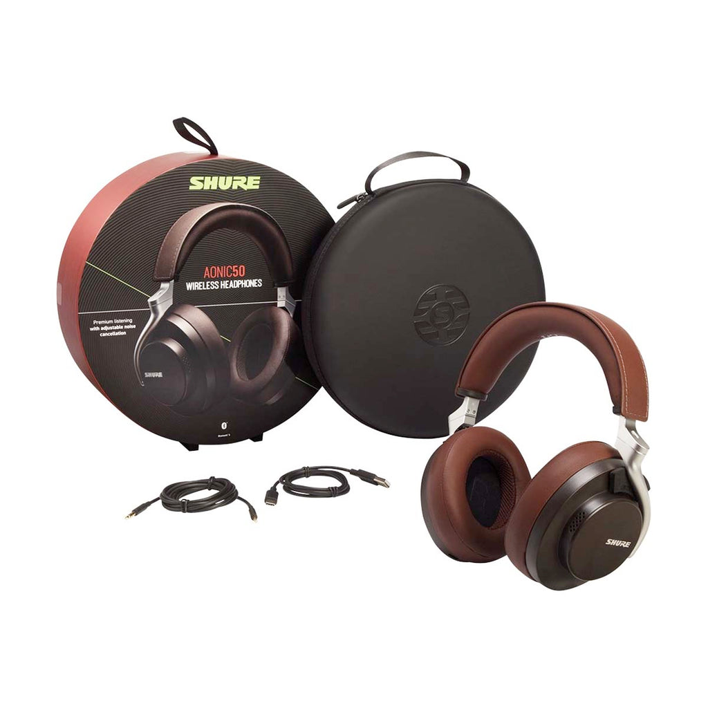 Shure AONIC 50 Wireless Noise Cancelling Headphone | Groove Central
